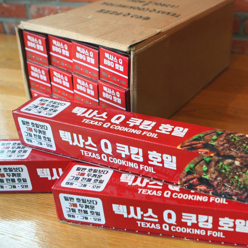 3배 두꺼운 텍사스Q 바베큐 호일 1BOX(12ea)